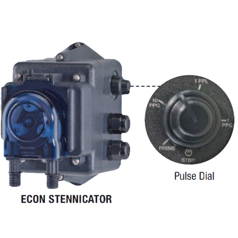 Stenner Econ Stennicator Pump #H 1:128 Medicator with Relay – Fresh Water Systems