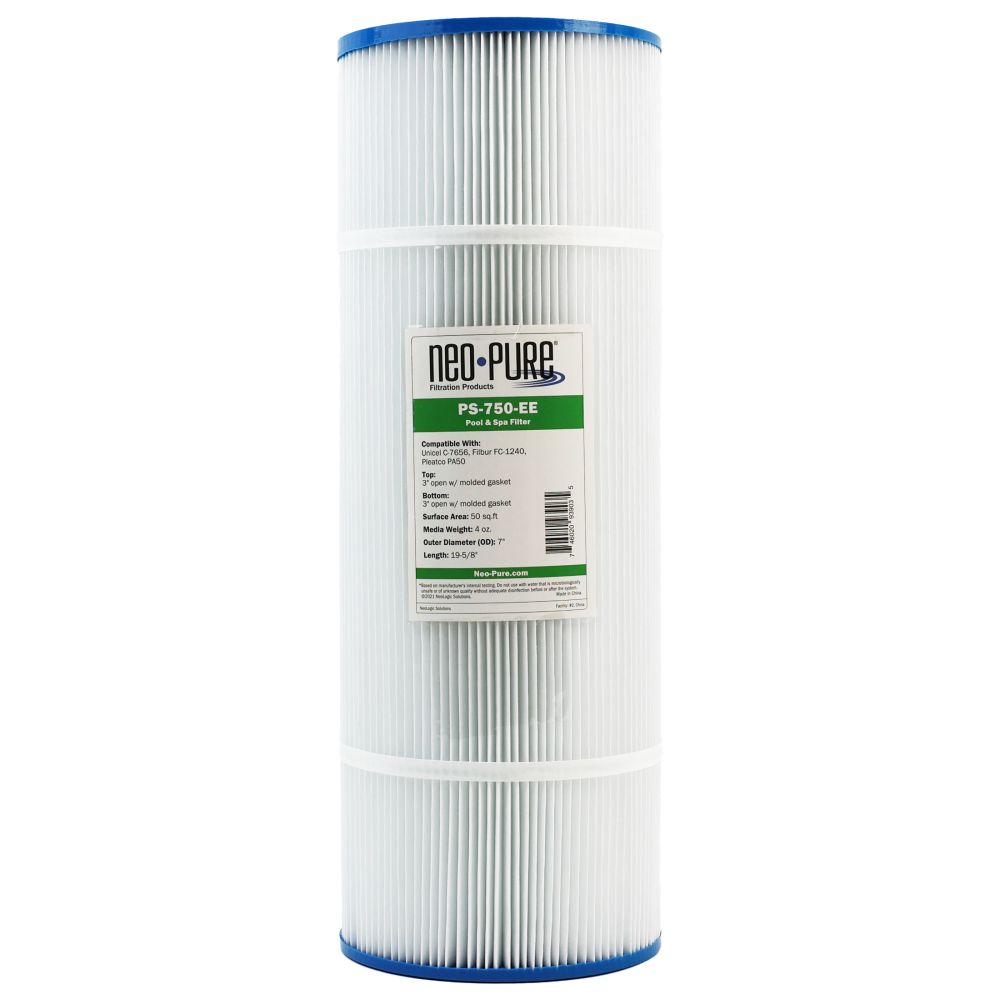 Neo-Pure PS-750-EE Pool and Spa Filter 7" x 19-5/8" – Fresh Water Systems