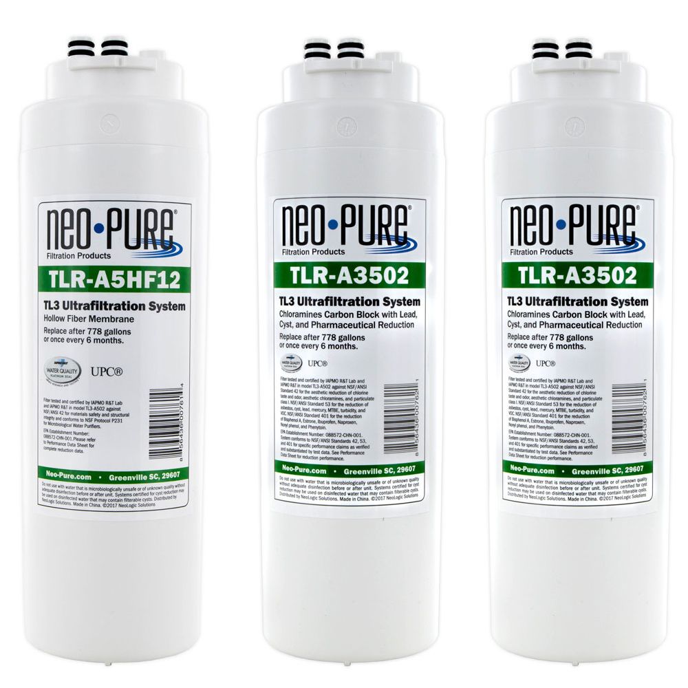 Neo-Pure TL3-A502 Ultrafiltration System - Chrome Faucet – Fresh Water ...