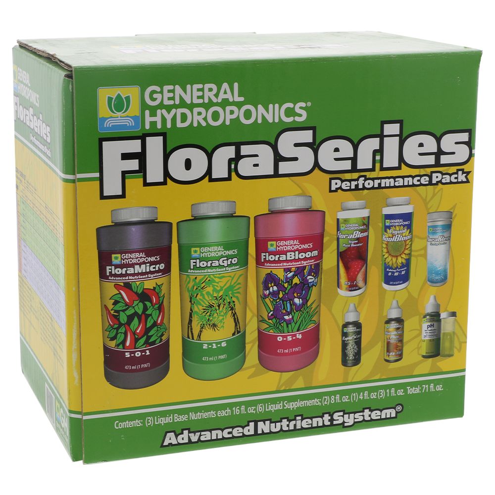 General Hydroponics GH1447 Flora Series Performance Pack – Fresh Water ...
