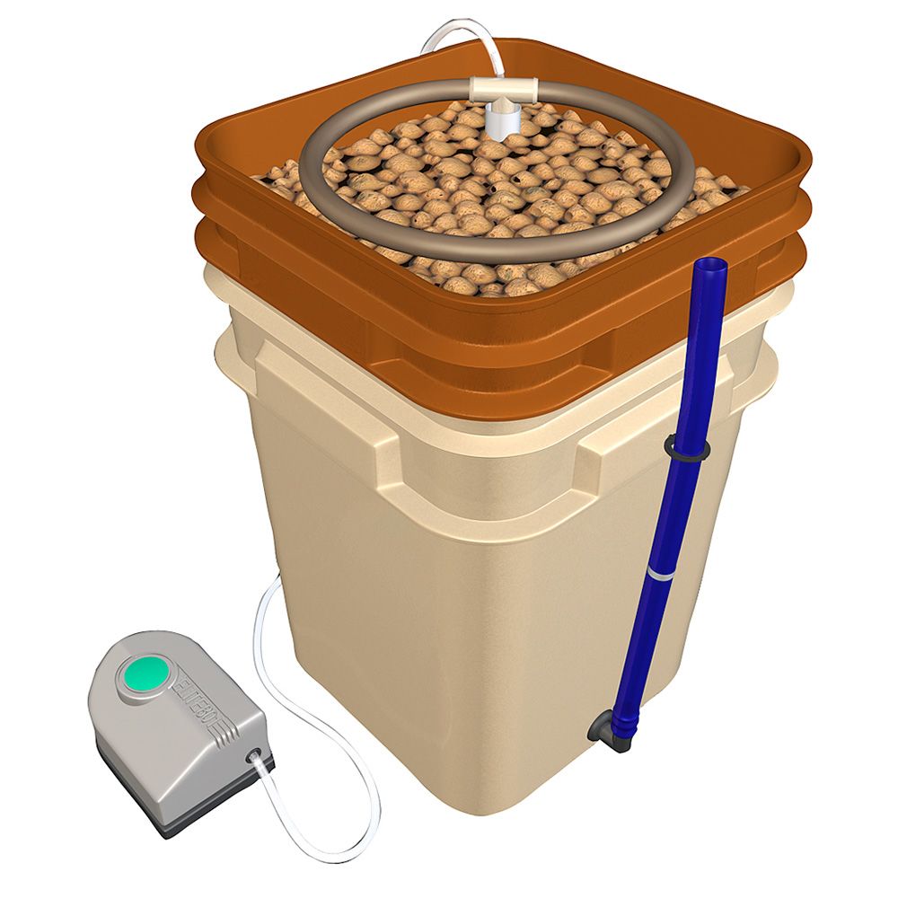 General Hydroponics GH4120 WaterFarm Hydroponic Garden – Fresh Water ...