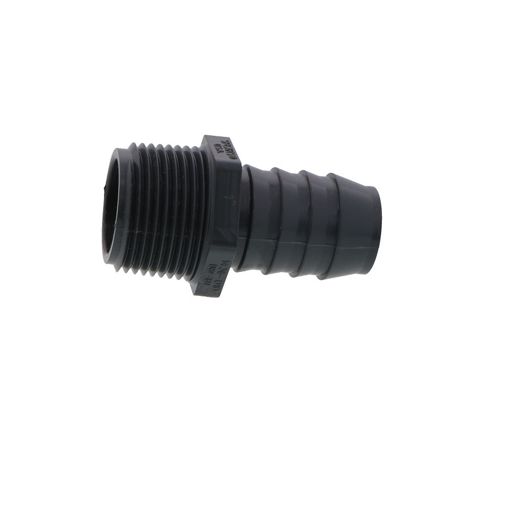PVC Male Adaptor 1" MPT x 1" Barb – Fresh Water Systems