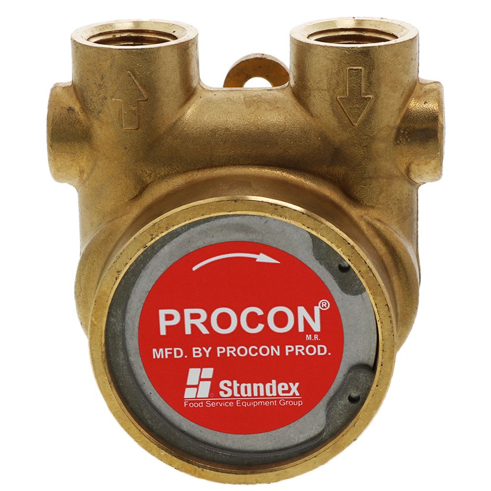 Procon Pump NSF Brass 330 GPH 1/2" NPT w/ Single Flat Drive (Bolt-on ...