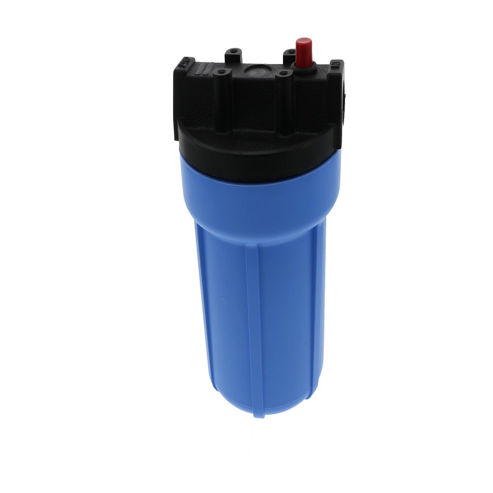 Pentek 5" Slim Line Water Filter Housing Black/Blue w/ PR - 3/8" FPT ...