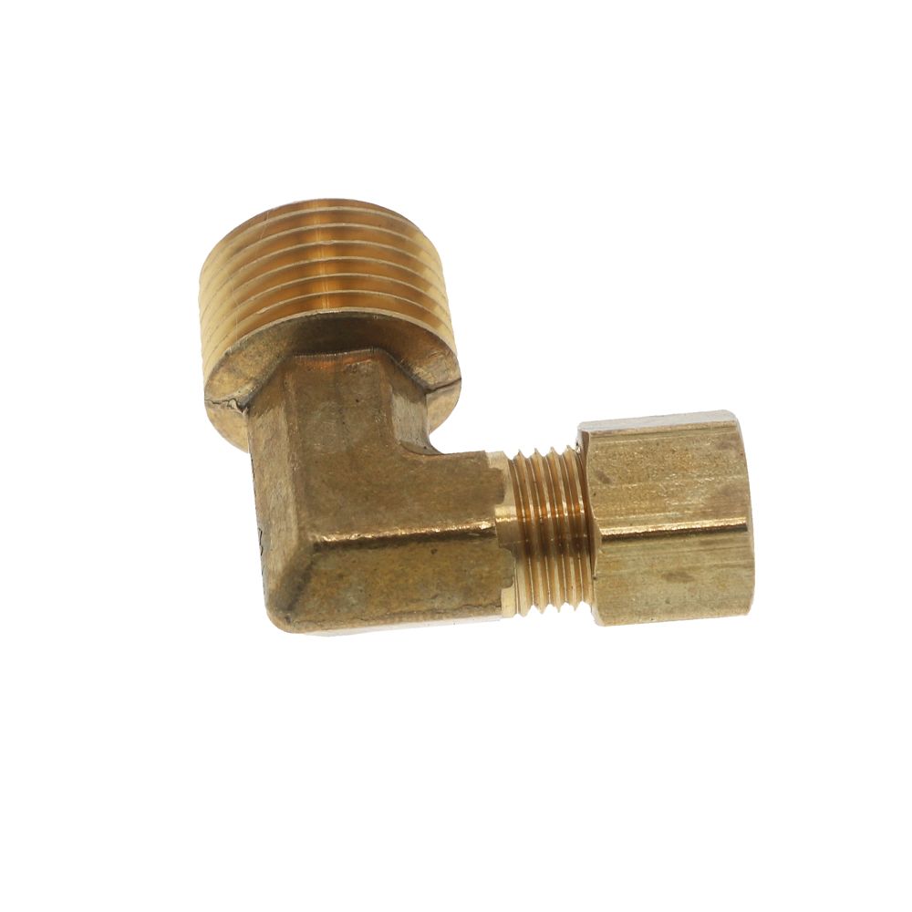 Brass Compression Male Elbow -1/4 Compression x 3/8 MPT – Fresh Water ...
