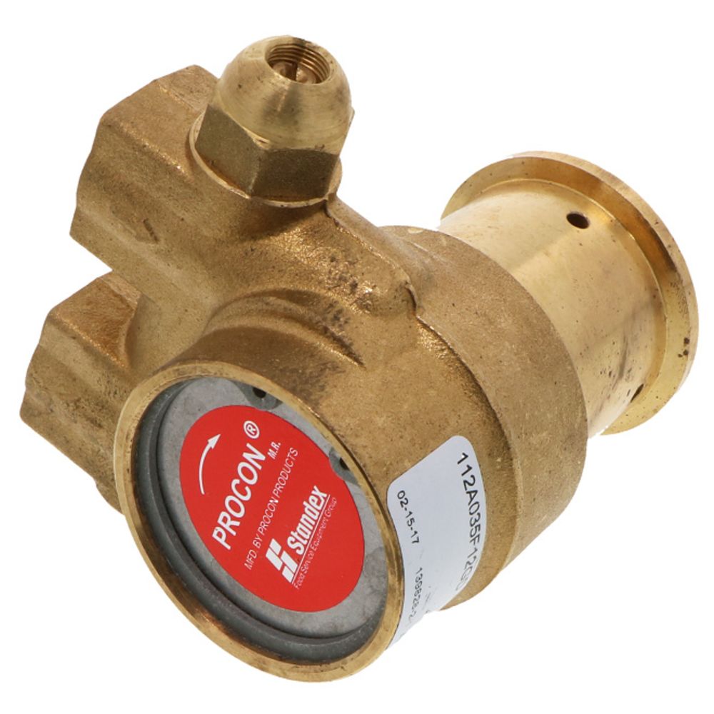 Procon Pump NSF Brass 35 GPH 3/8" NPT - 50 psi PRV w/ .188" Double Flat ...