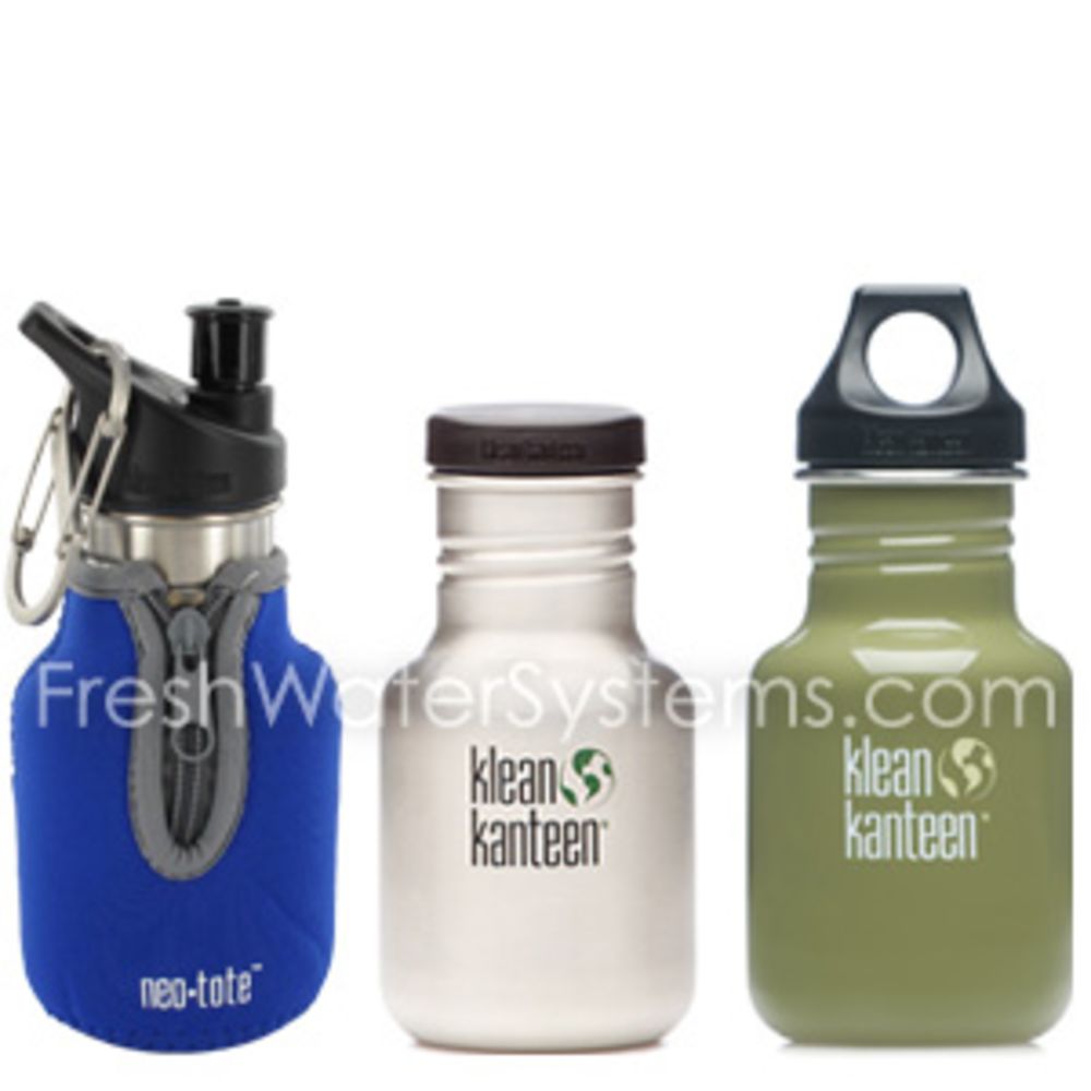 Klean Kanteen Classic 12 oz. Stainless Steel Water Bottle – Fresh Water ...