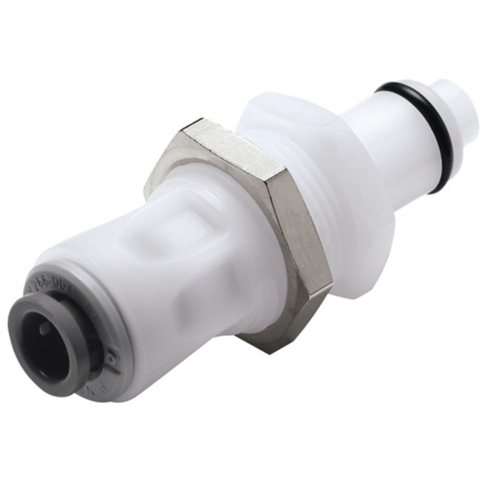 PLCD41004 Valved Panel Mount Quick Connect Coupling Insert 1/4 JG ...