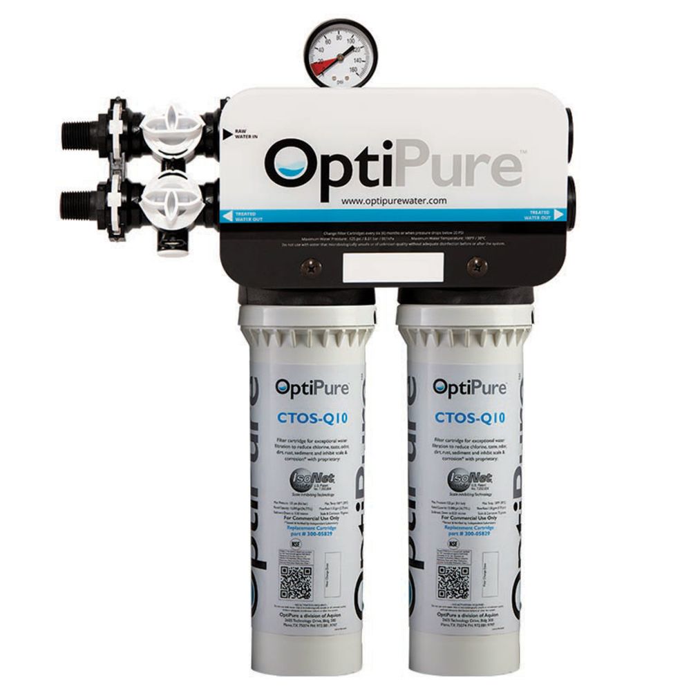 Optipure QTI10-2; dual 10" (parallel) (Prev PN: 160-52021) System ...