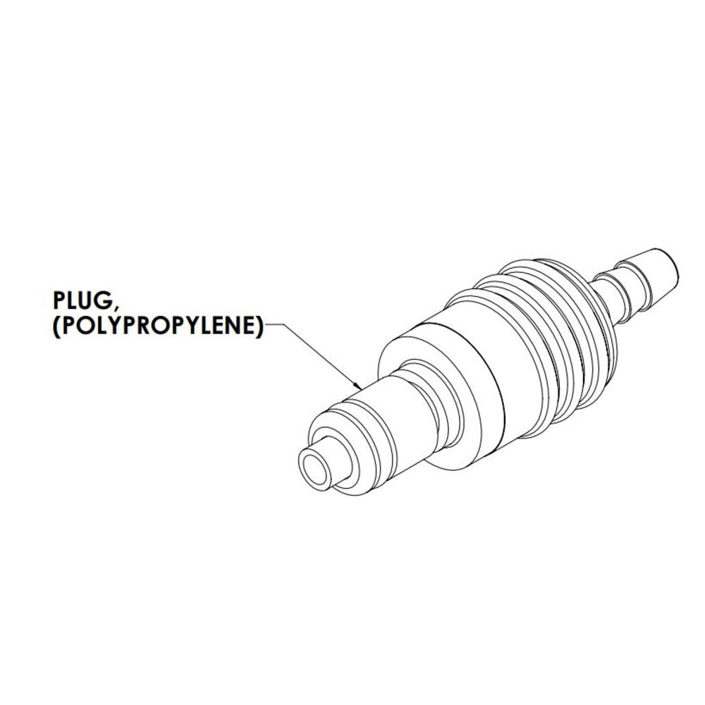 LinkTech 20PPV Inline Plug, Valved, 1/8" HB – Fresh Water Systems