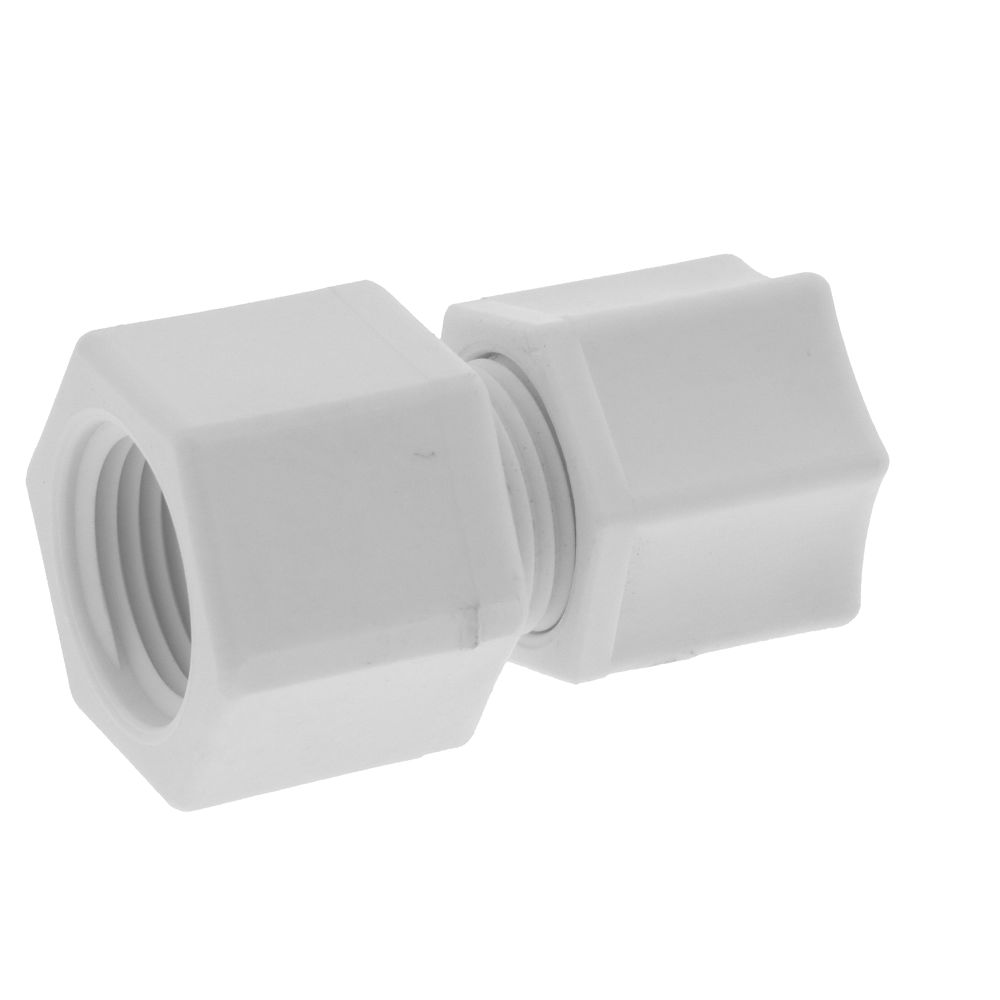 JACO 25-6-6-P-O Polypropylene Female Connector 3/8 OD Tube x 3/8 FPT ...
