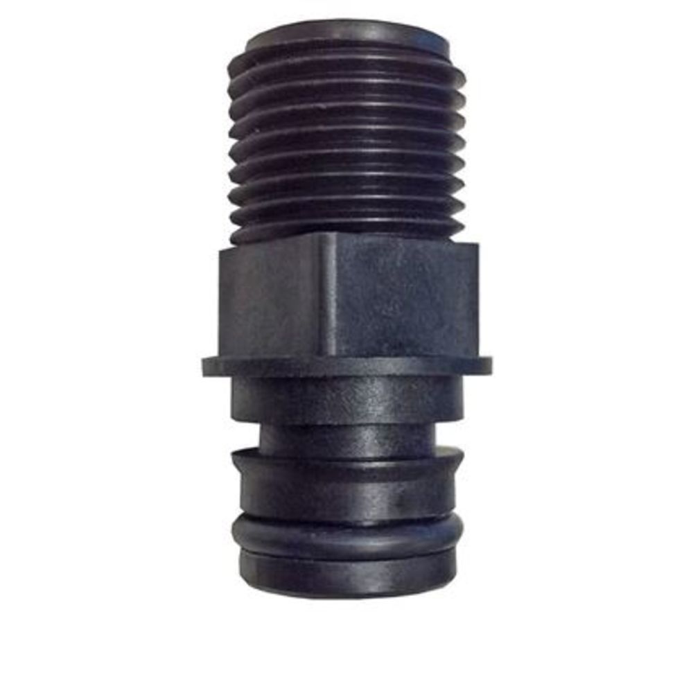 3/4 Quad Port x 1/2"-14 QEST Straight Male Thread Fitting - with Viton ...