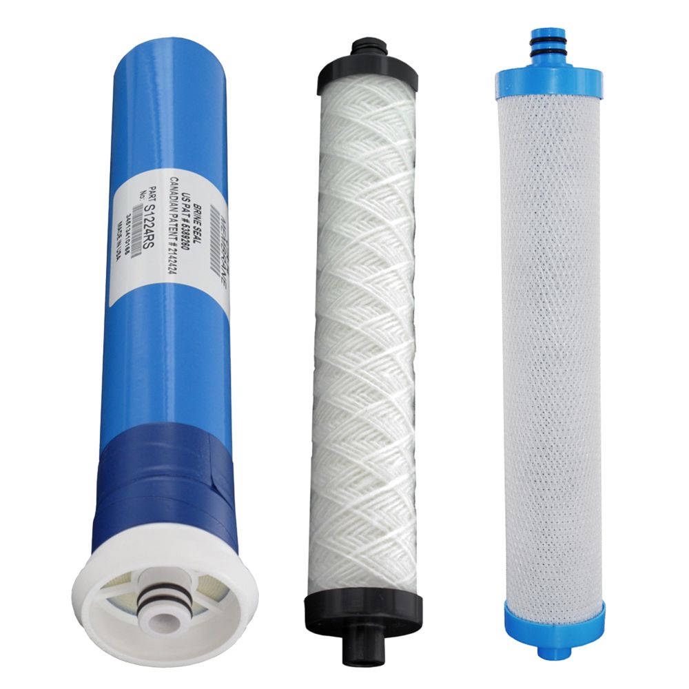 Microline CTA-14S RO System Replacement Water Filter Kit – Fresh Water ...