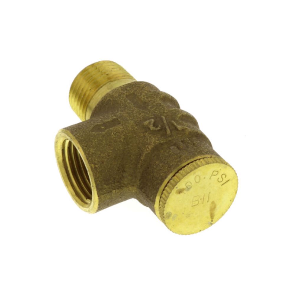 Pressure Relief Valve 100 psi Lead-Free 1/2" MIPT – Fresh Water Systems