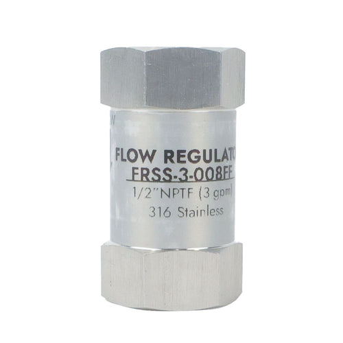 Neo-Pure Stainless Steel Flow Control 3 gpm 316ss 1/2 FPT – Fresh Water ...