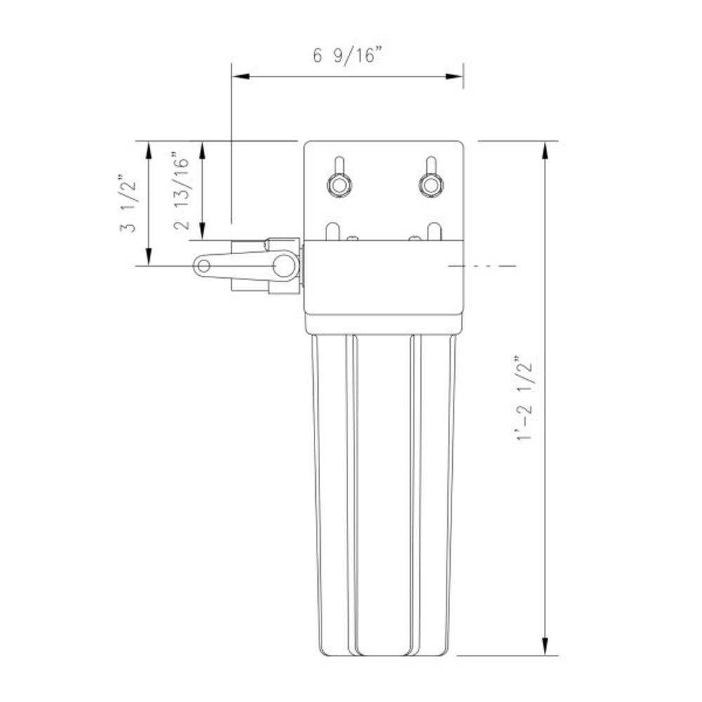 Optipure SX2-11; single 10" System – Fresh Water Systems
