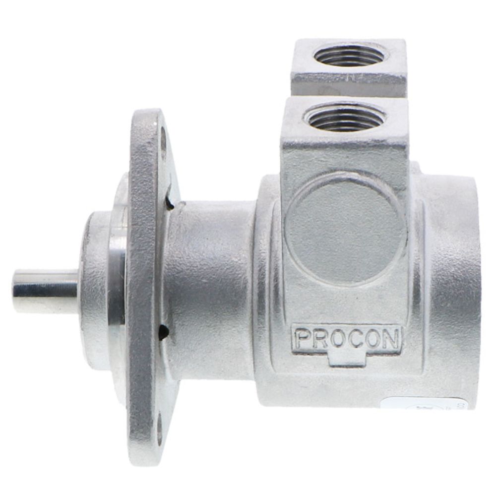 Procon Pump NSF Stainless Steel 125 GPH 3/8" NPT w/ Single Flat Drive ...