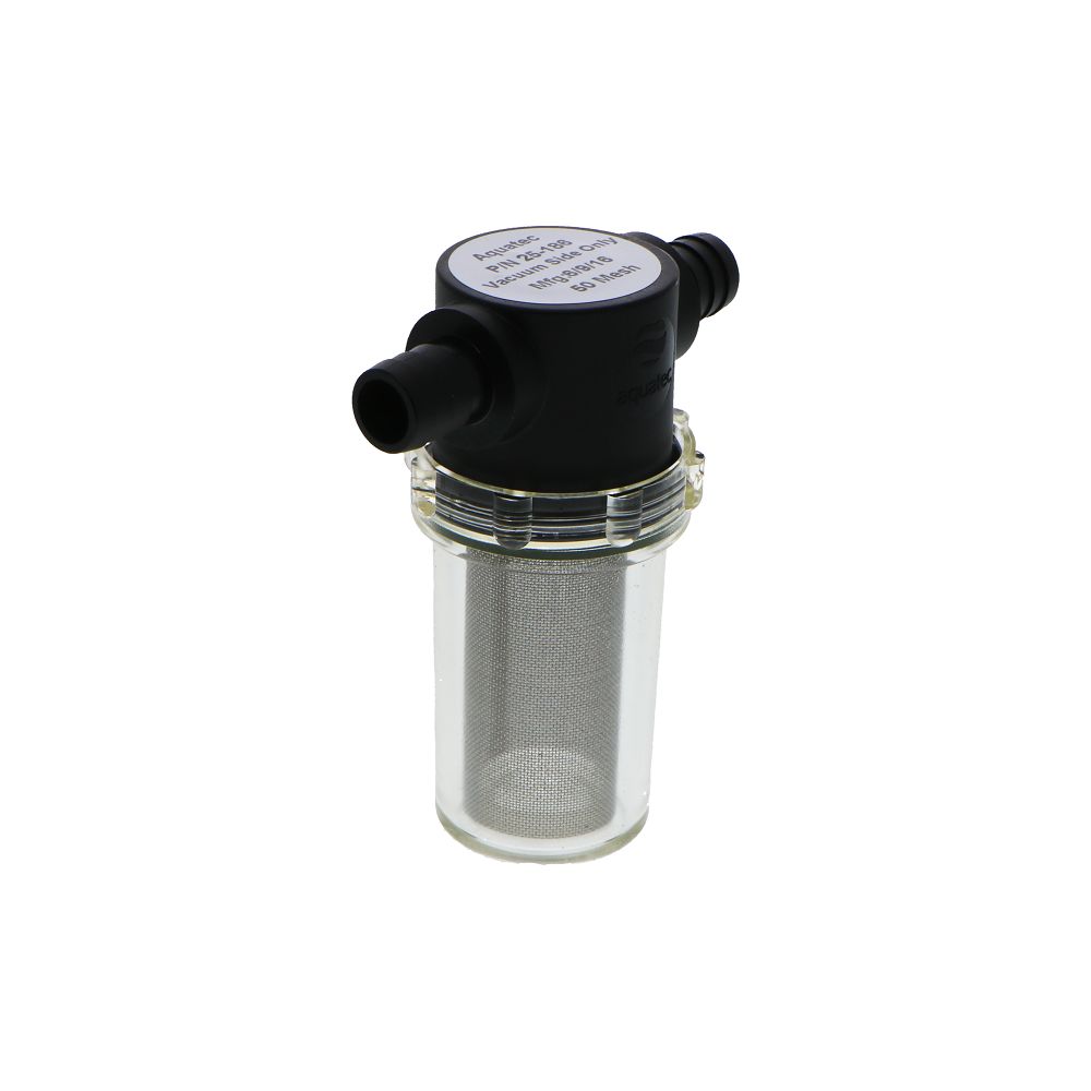 Inline T-Strainer 1/2" HB x 1/2" HB with 50 Mesh SS Filter Screen ...
