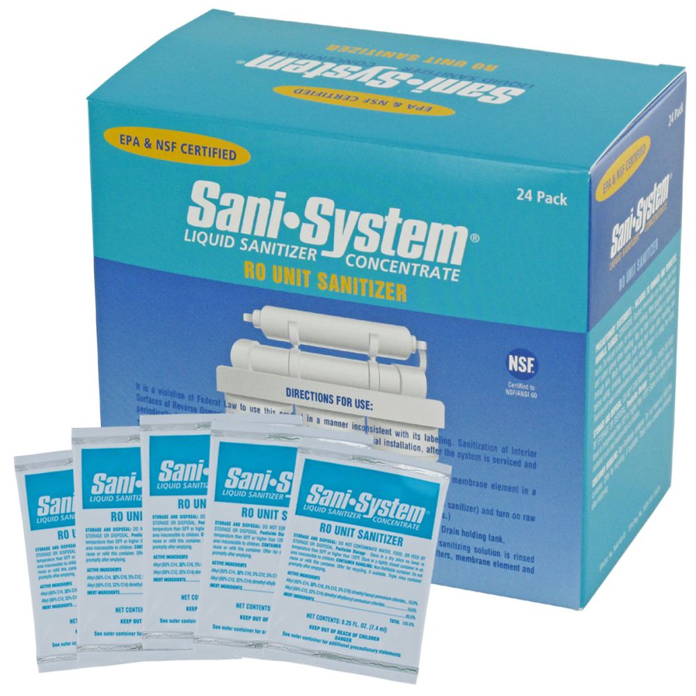 Sani System - Box of 24 – Fresh Water Systems