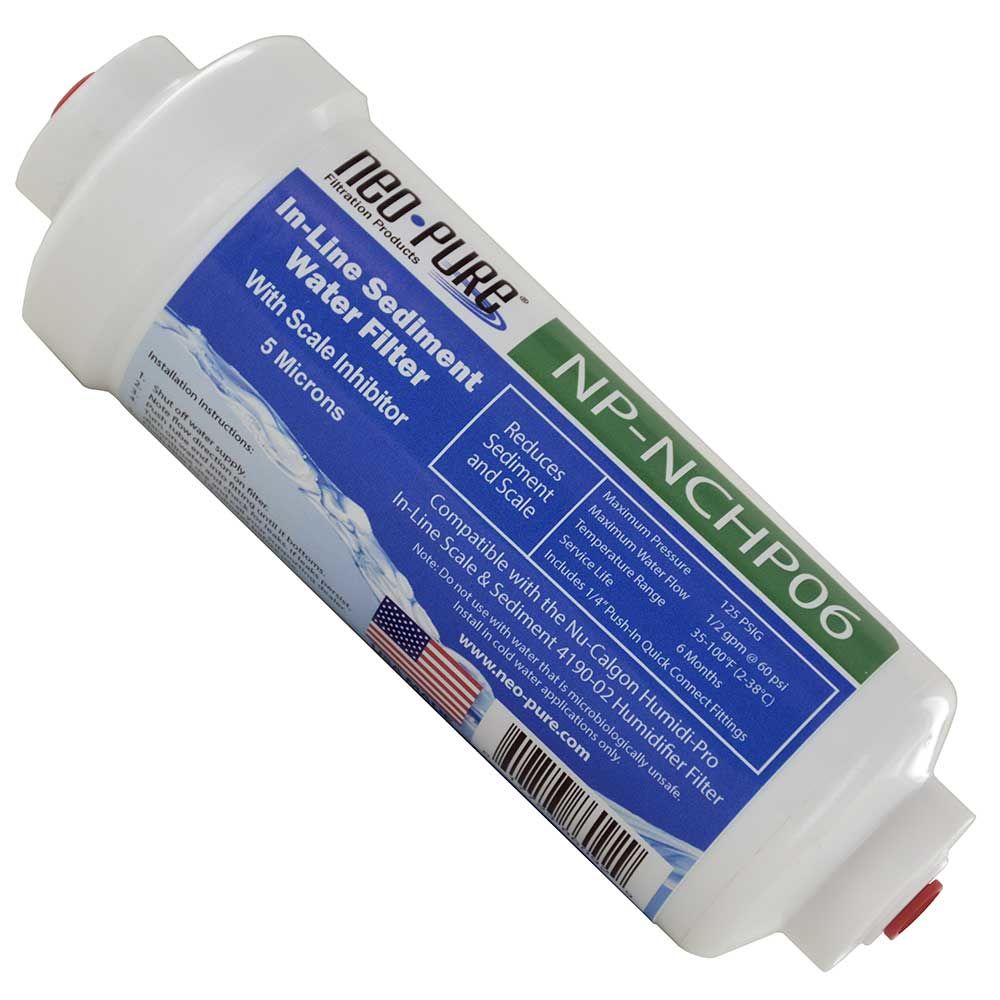 NuCalgon Replacement Neo-Pure Inline Scale & Sediment Reducing Filter ...