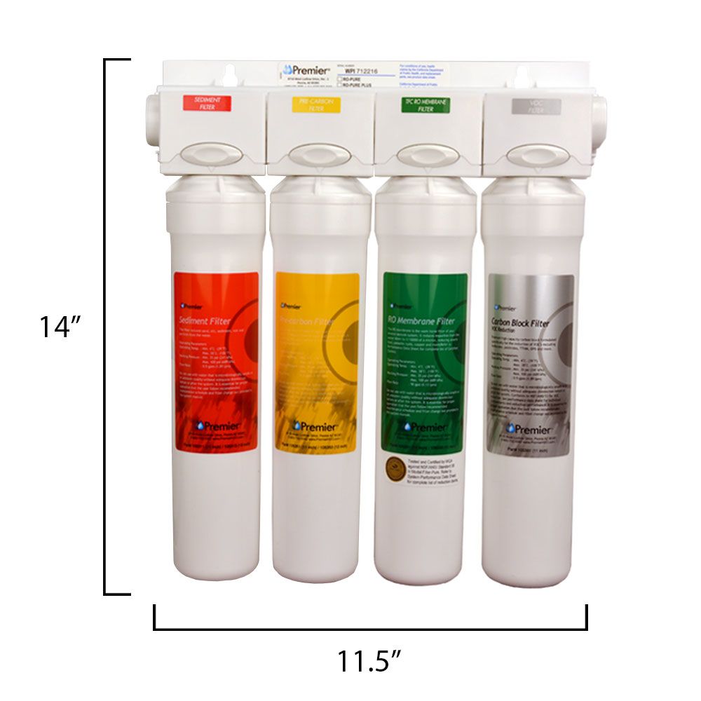 Watts Premier 531417 RO Pure Plus Reverse Osmosis System 50 gpd – Fresh ...