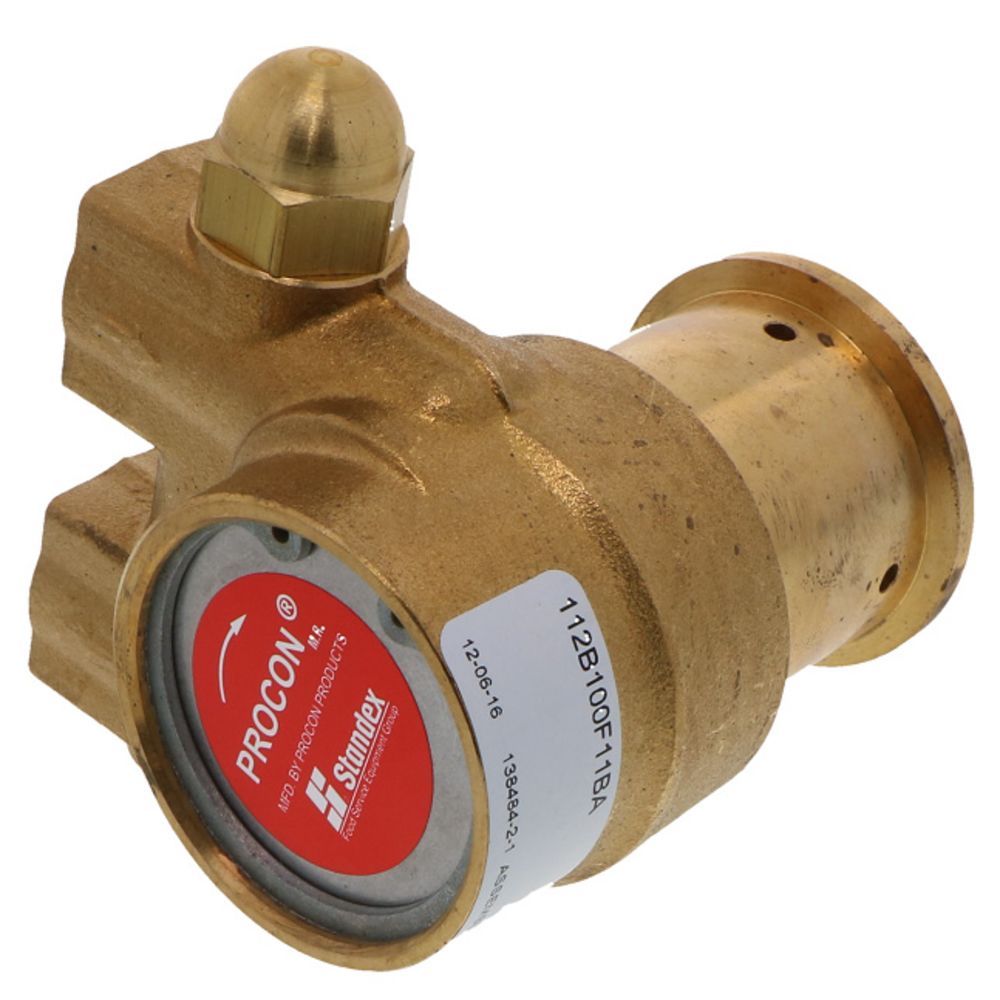 Procon Pump NSF Brass 100 GPH 3/8" NPT - 250 psi PRV w/ 1143 Bronze Co ...