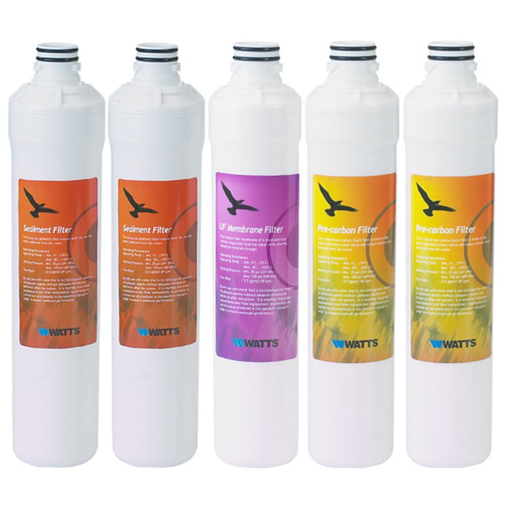 Watts WQCFU-T-11 One Year Replacement Filter Kit – Fresh Water Systems