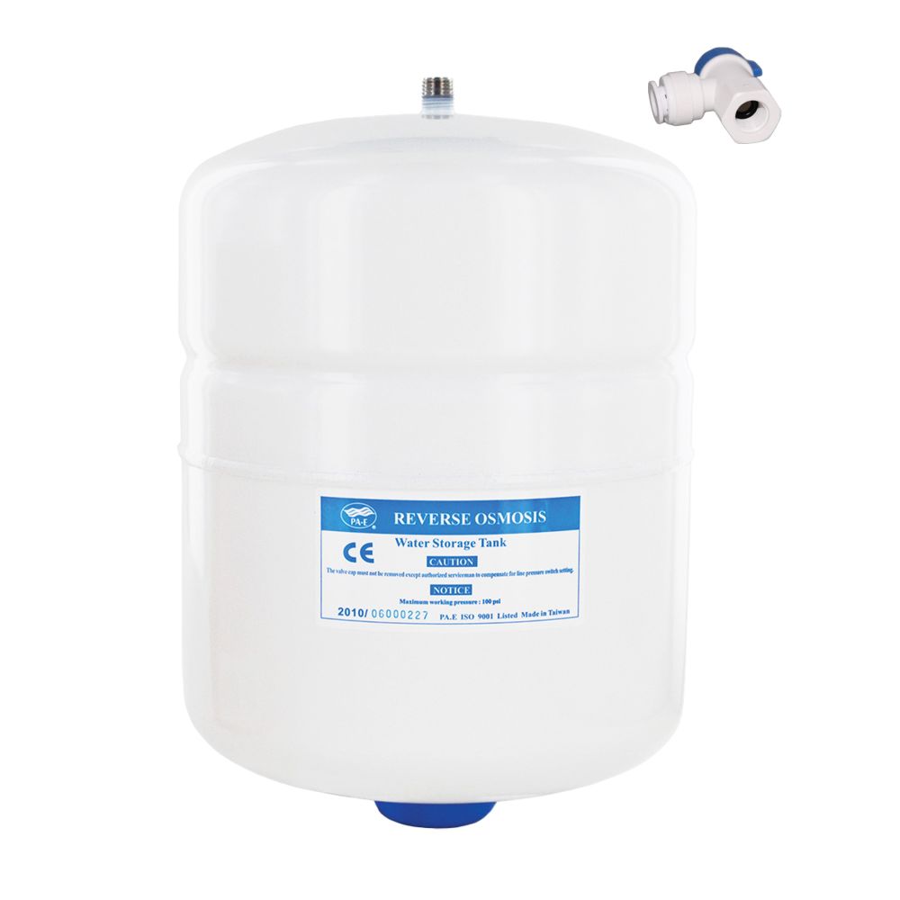 PAE RO-120 Reverse Osmosis Storage Tank Powder Coated Steel 2.1 Gal ...