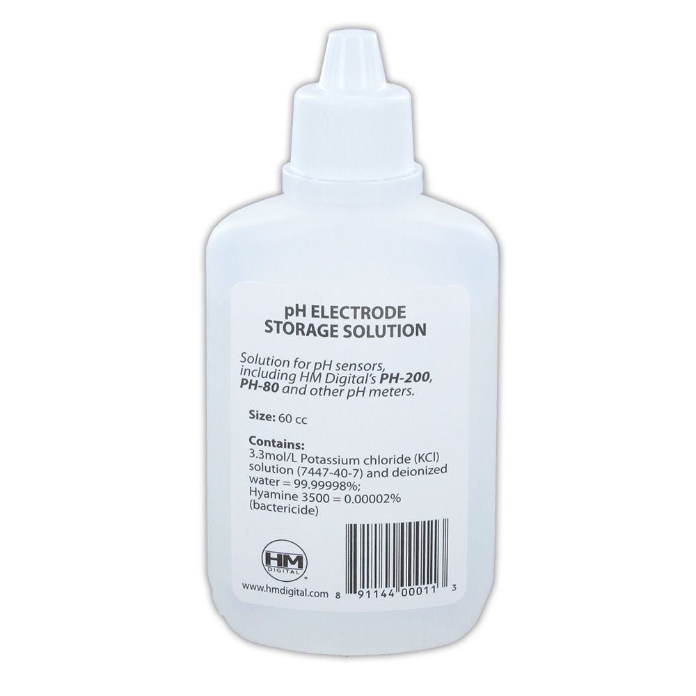 HM Digital pH/ORP Electrode Storage Solution – Fresh Water Systems