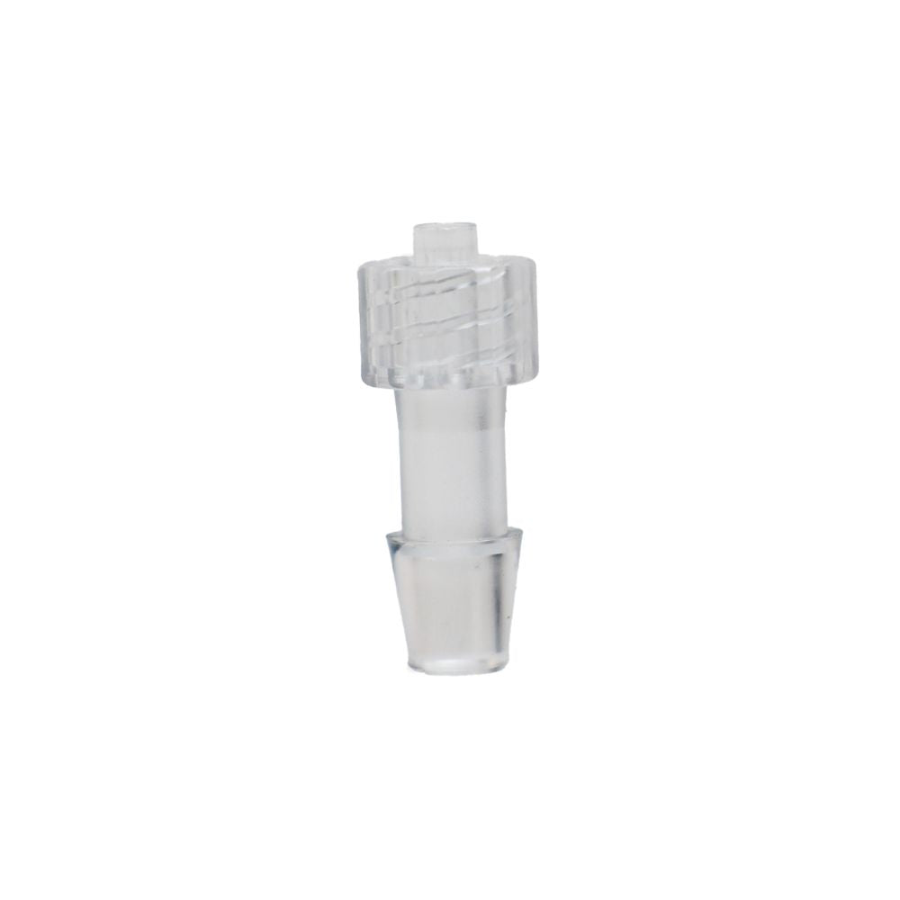 LinkTech Male Luer Integral Lock Ring to 300 Series Barb, 1/4" (6.4 mm ...