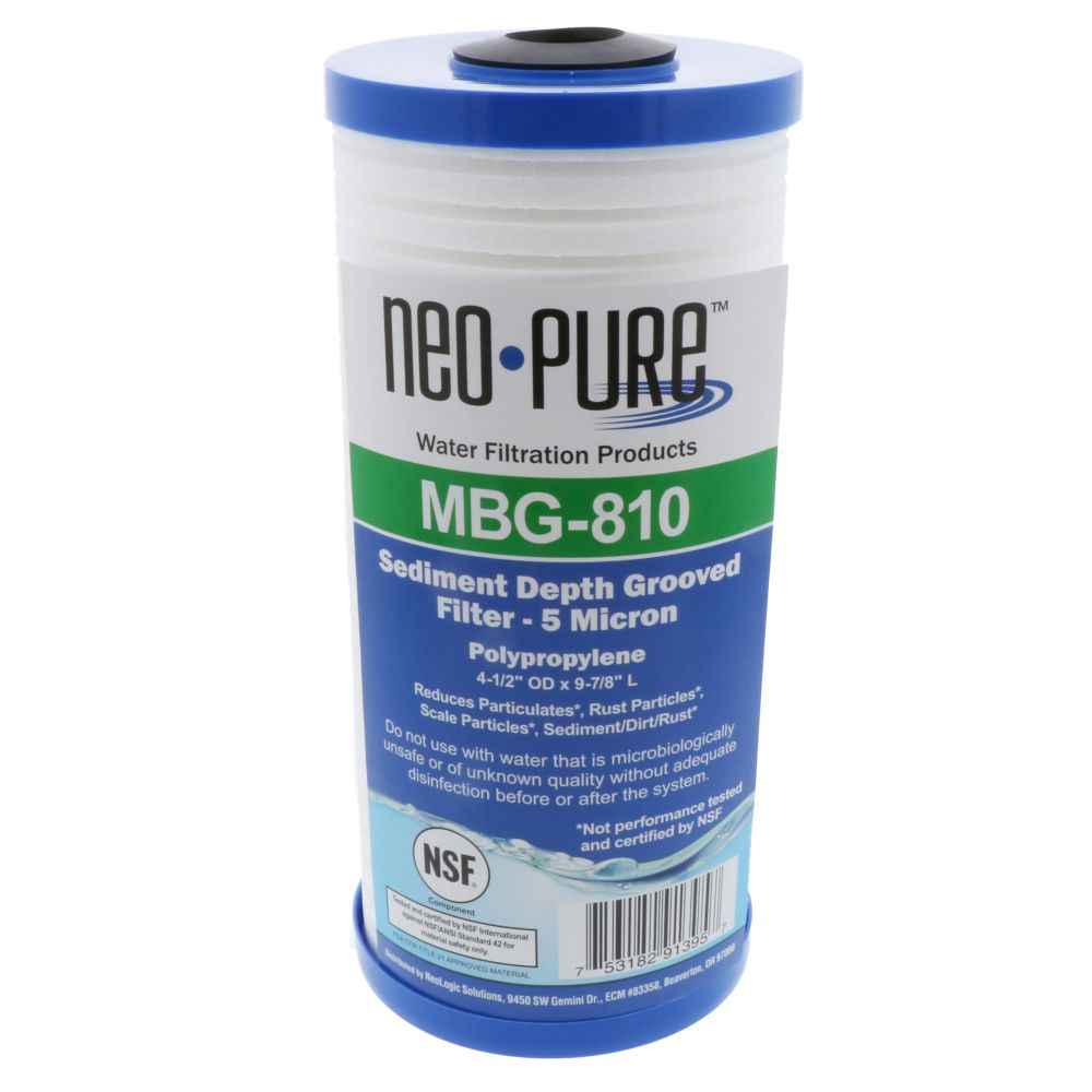 Pentair 10" BB Graded Density Polypropylene Sediment Filter 75/25 mic ...
