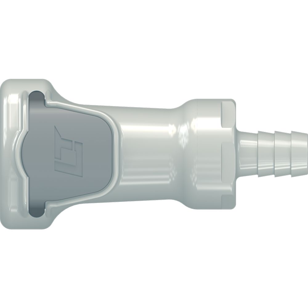 LinkTech 60PP Series Straight Female, Valved, 3/8" HB, Polypropylene ...