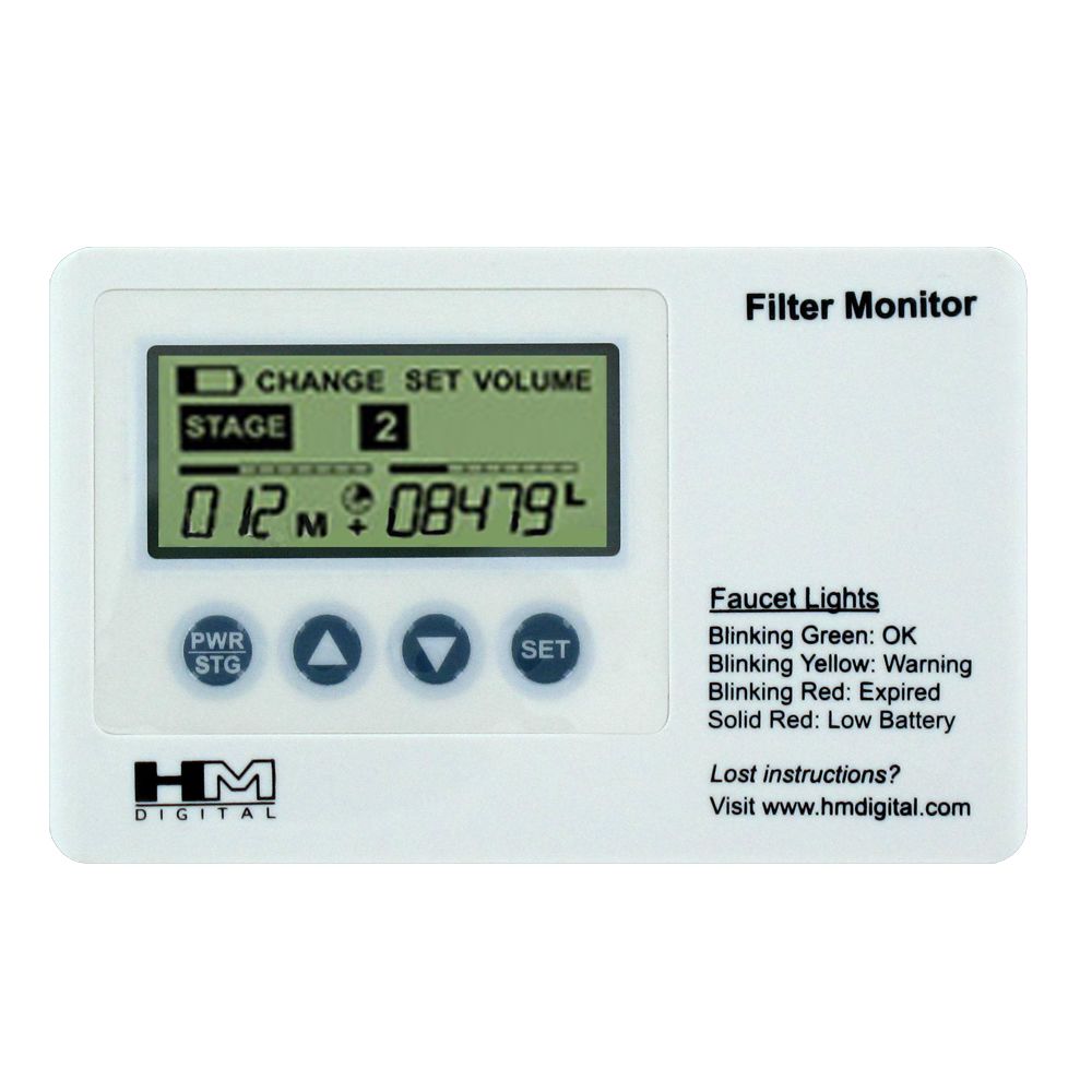 HM Digital FM-2 Filter Monitor With Flow Sensor and Volumizer – Fresh ...