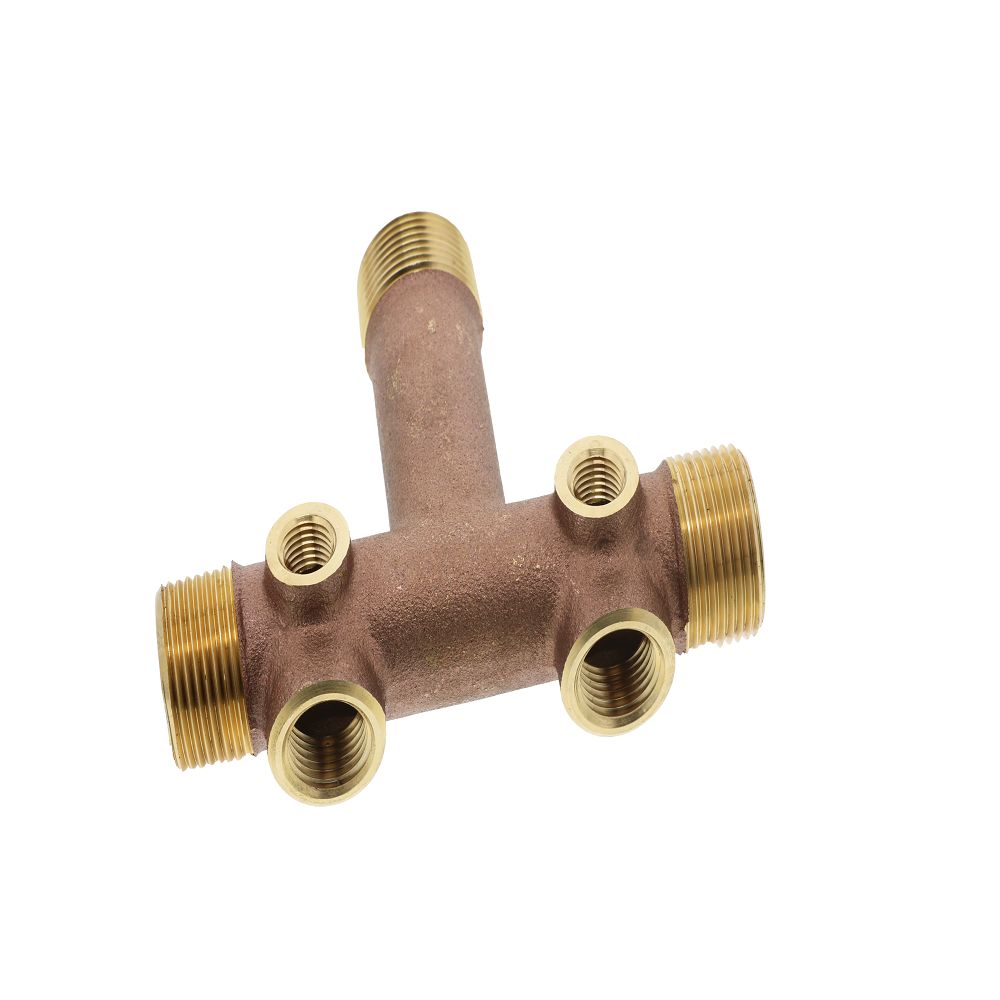 Brass Tank Cross Lead-Free 1" x 4.5" – Fresh Water Systems