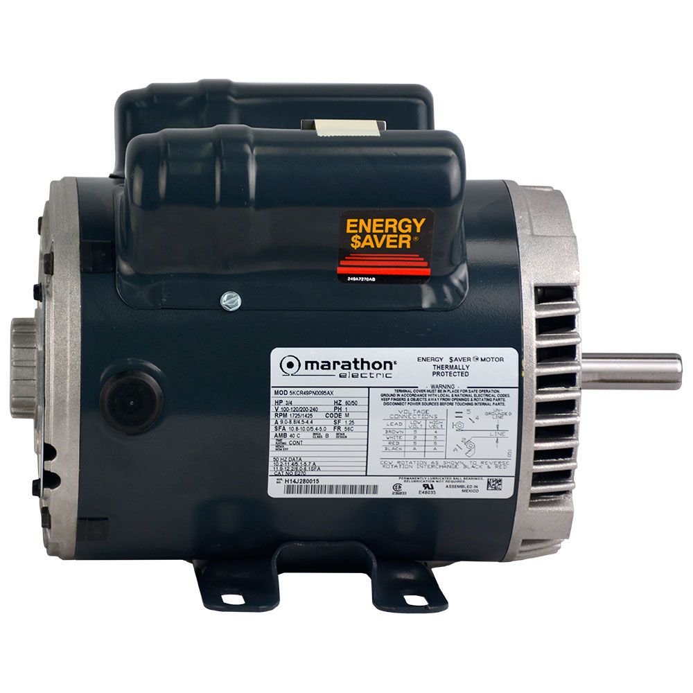 Marathon Electric E270 5KCR49PN0095X 1 Phase AC Motor – Fresh Water Systems