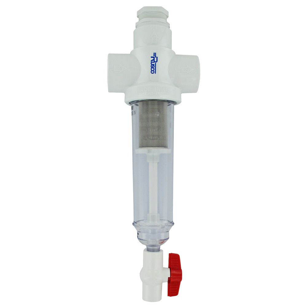 Rusco Sediment Trapper Filter SS Screen Combo Style 2" – Fresh Water ...