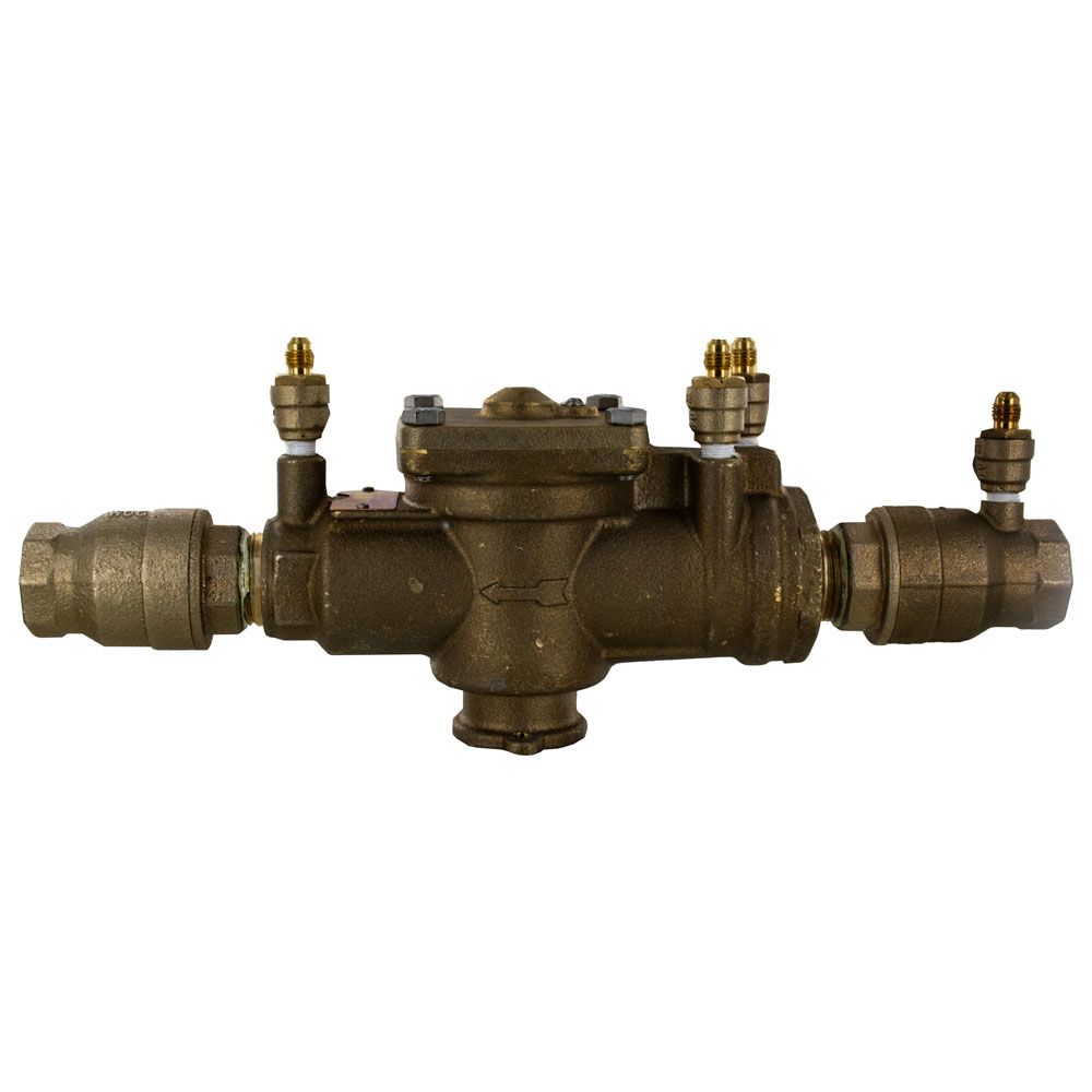 Watts Reduced Pressure Zone Backflow Preventer 1" Lead Free Bronze RPZ ...