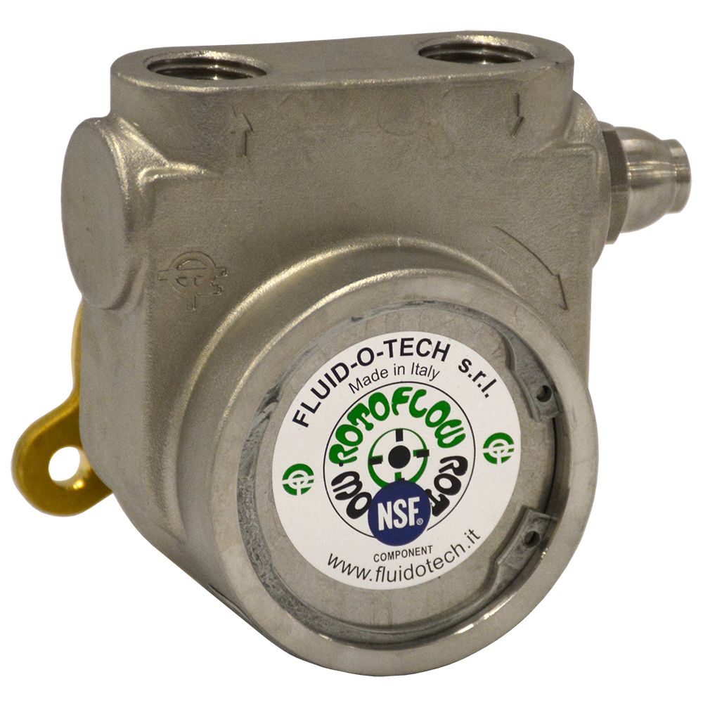 Fluid-o-Tech Stainless Steel Rotary Vane Pump 250 gph 1/2" NPT – Fresh ...
