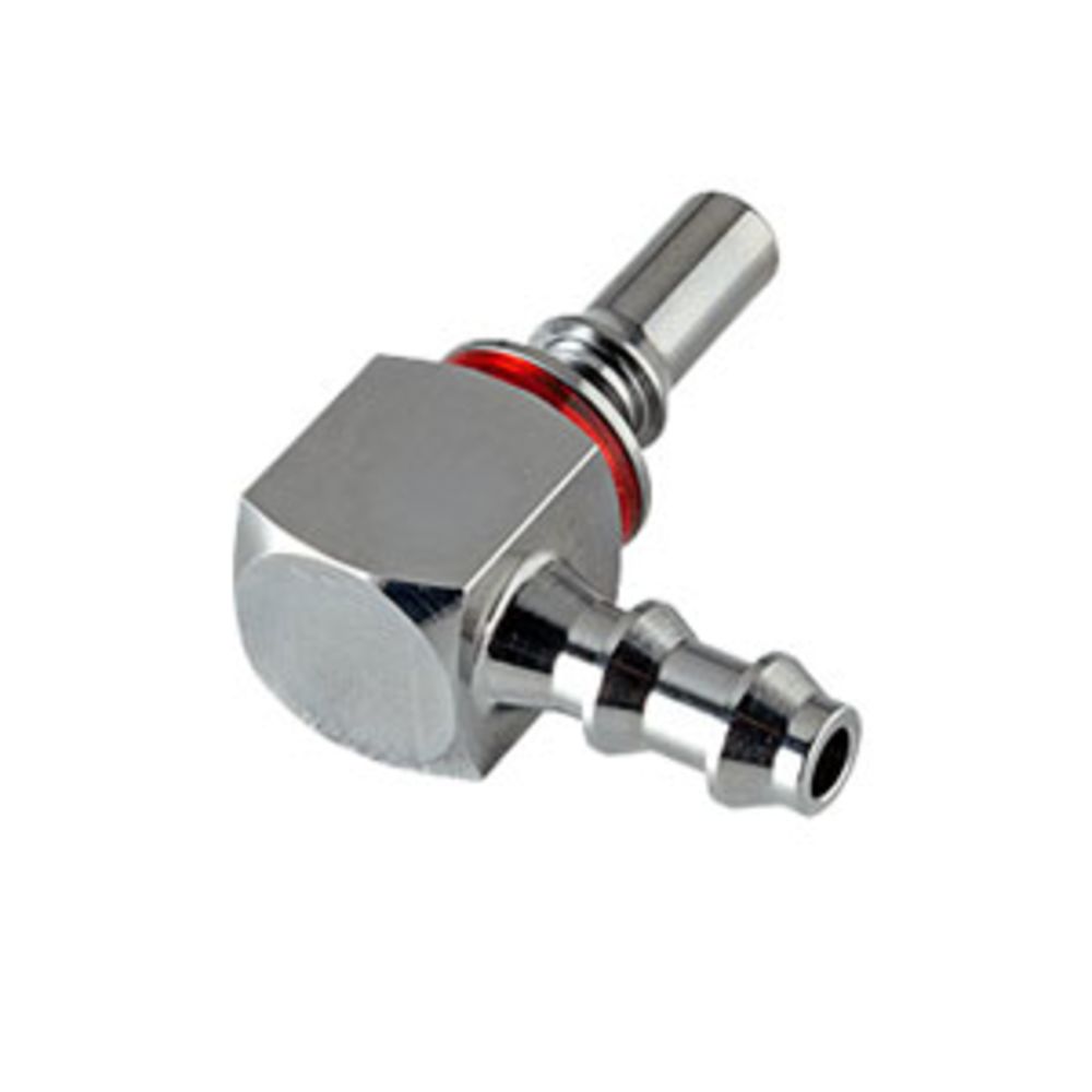 LQ2D2304LRED Valved Elbow Locking Hose Barb Harb Liquid Cooling Coupli ...