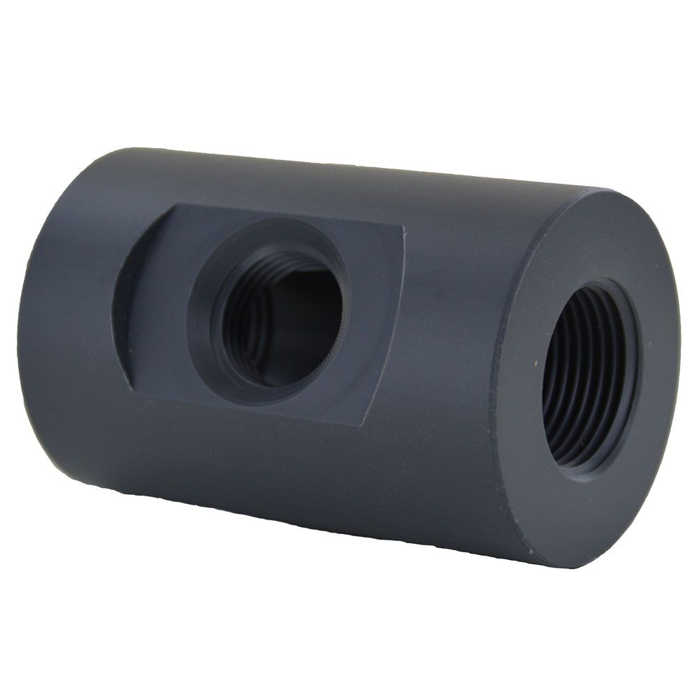 Resilite Inline PVC Body for R7031 LED DI Test Light 3/4 FPT In/Out x ...