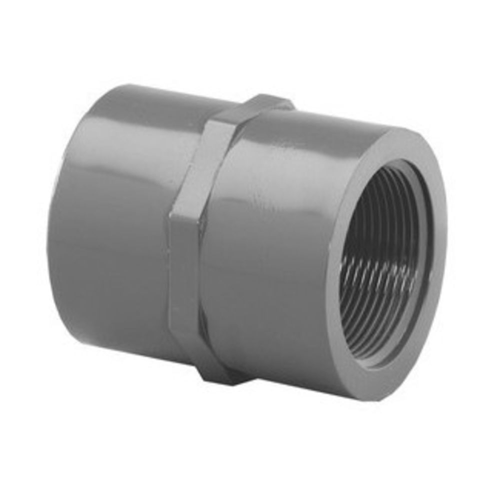 Schedule 80 PVC Coupling 1-1/2" Socket X 1-1/2" FPT – Fresh Water Systems