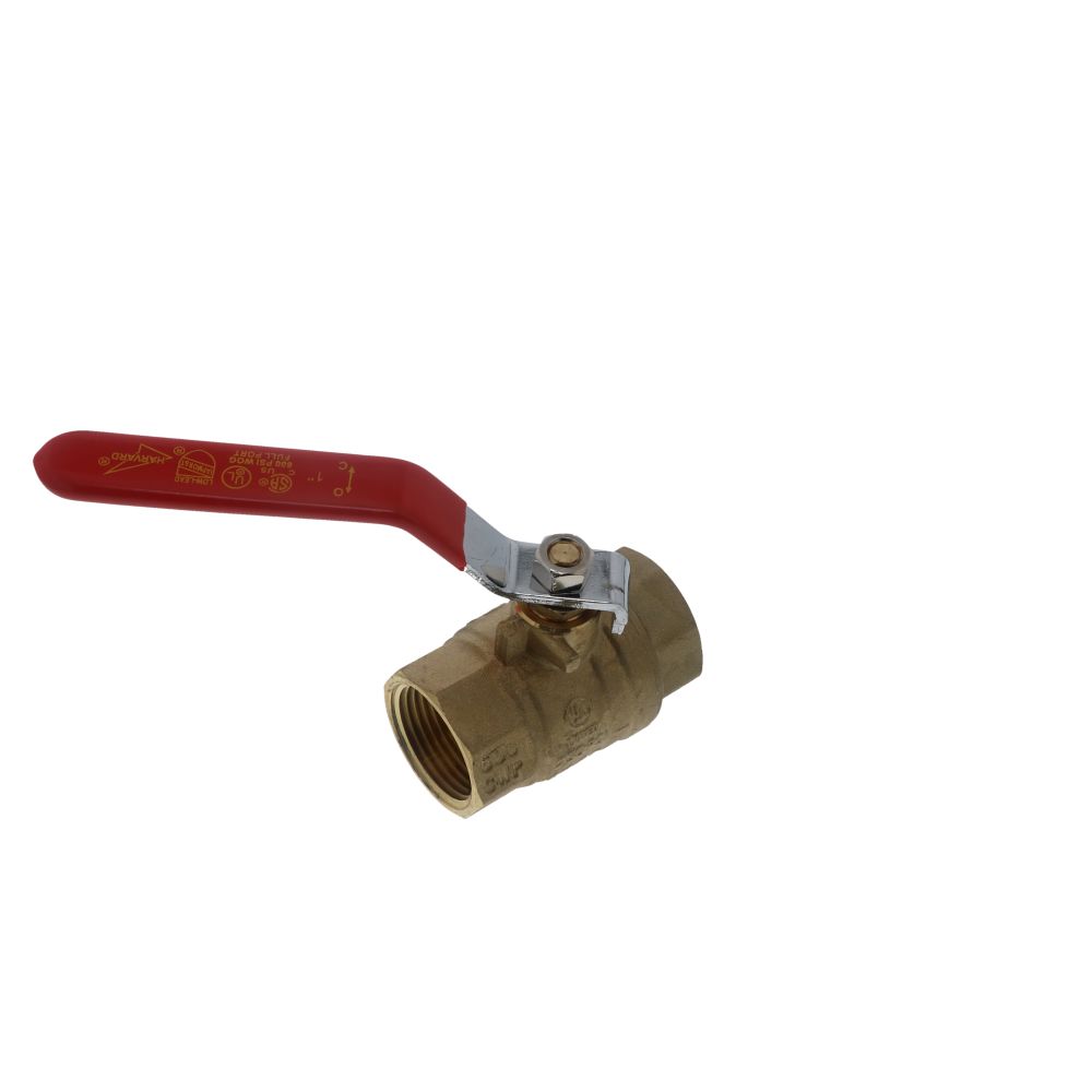 Full Port Brass Ball Valve Lead-Free 1" FNPT – Fresh Water Systems